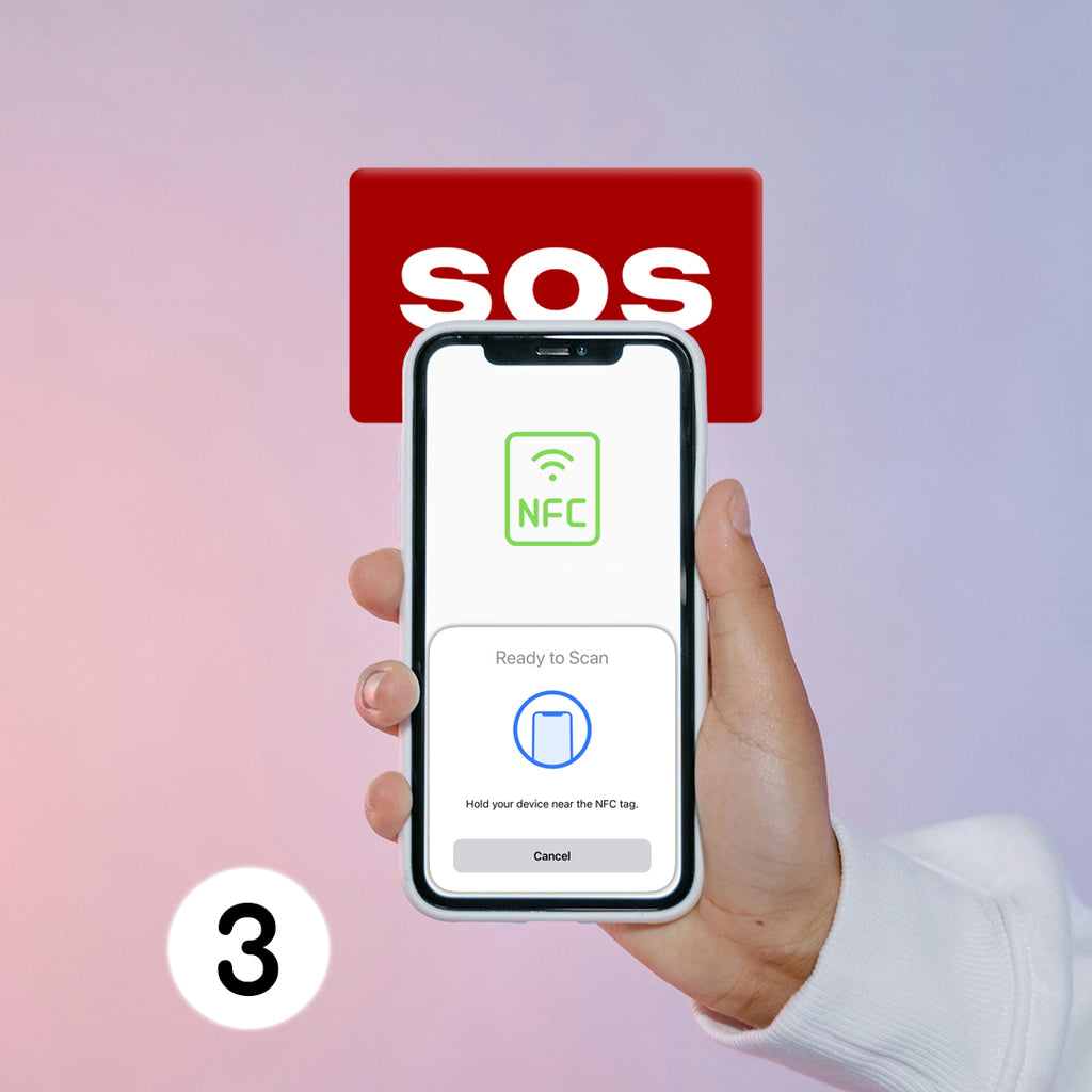 SOS Notfallarmband – Sicherheit mit SafeID™ – HelpMee